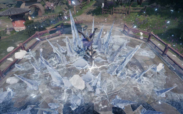 Perfect New World Game Scenery HD Wallpaper