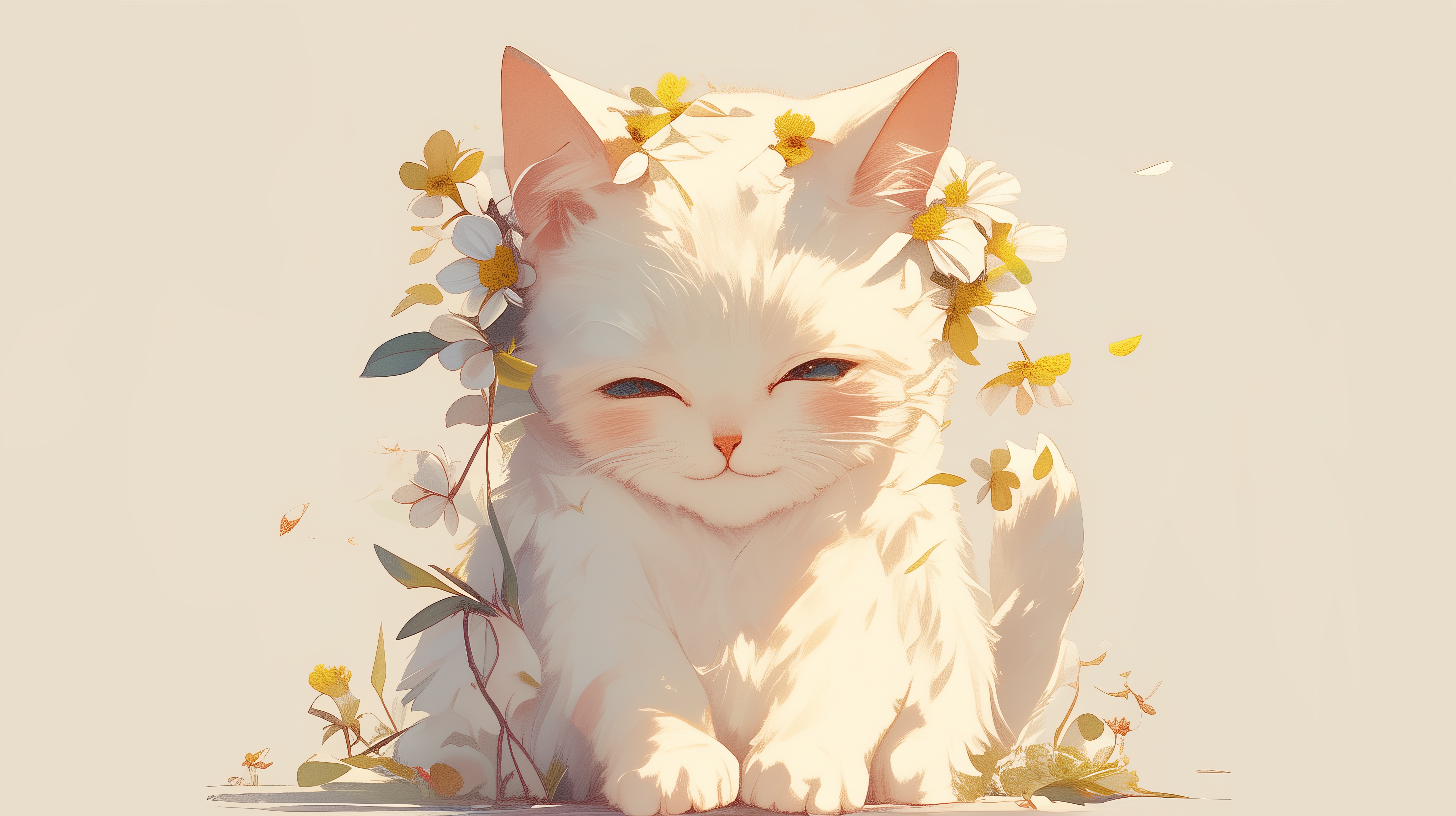 Cute Cartoon Cat Wallpaper Computer - Infoupdate.org