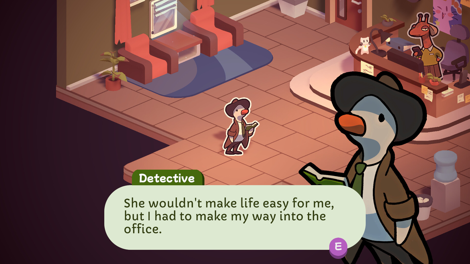 Duck Detective: The Secret Salami HD Wallpaper