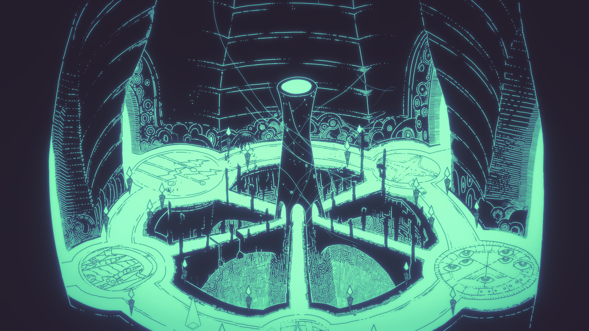 Hauntii HD Wallpaper: Enchanted Game World