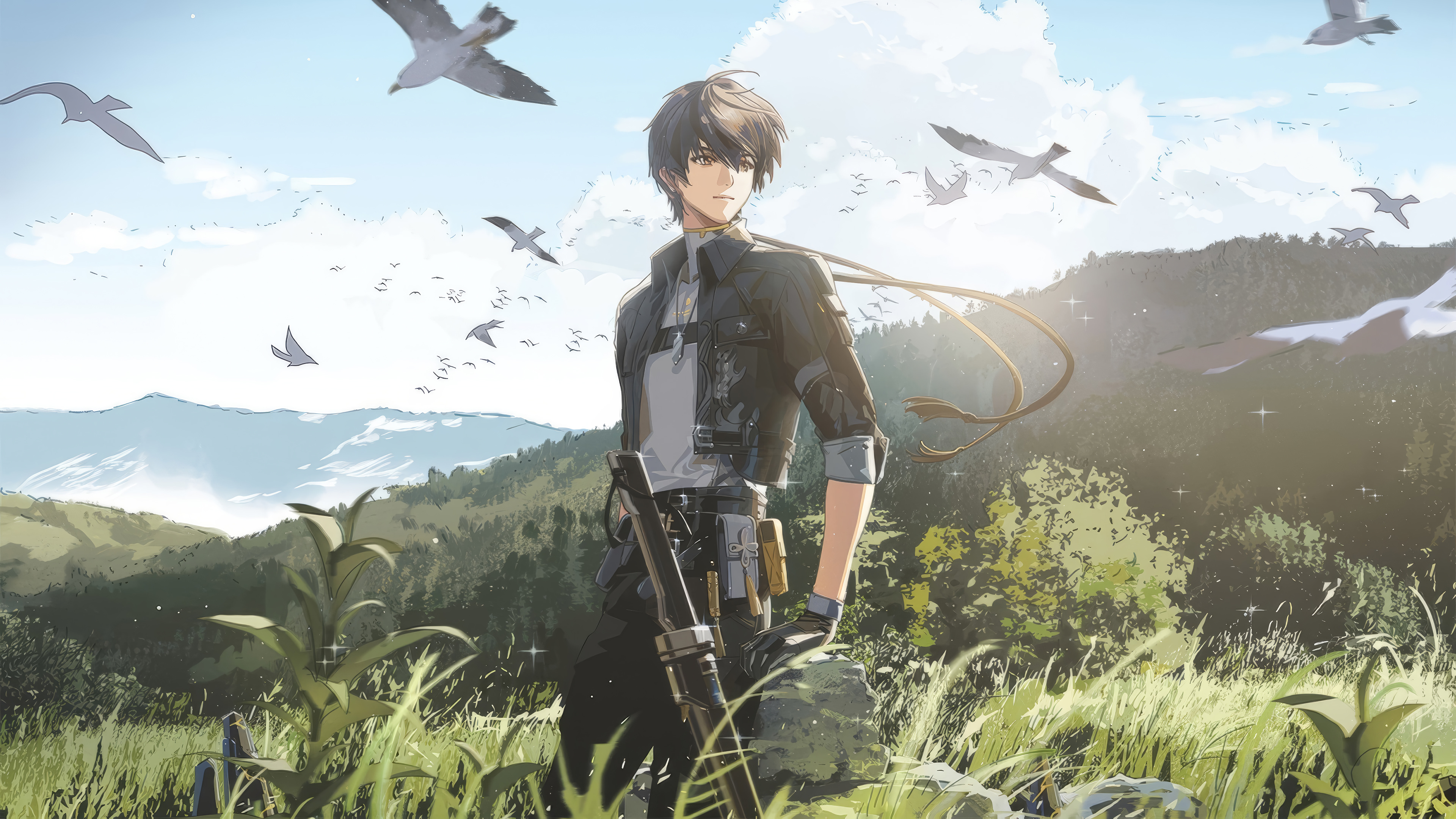 Wuthering Waves Rover 4K Ultra HD Wallpaper by wisdafuzuo