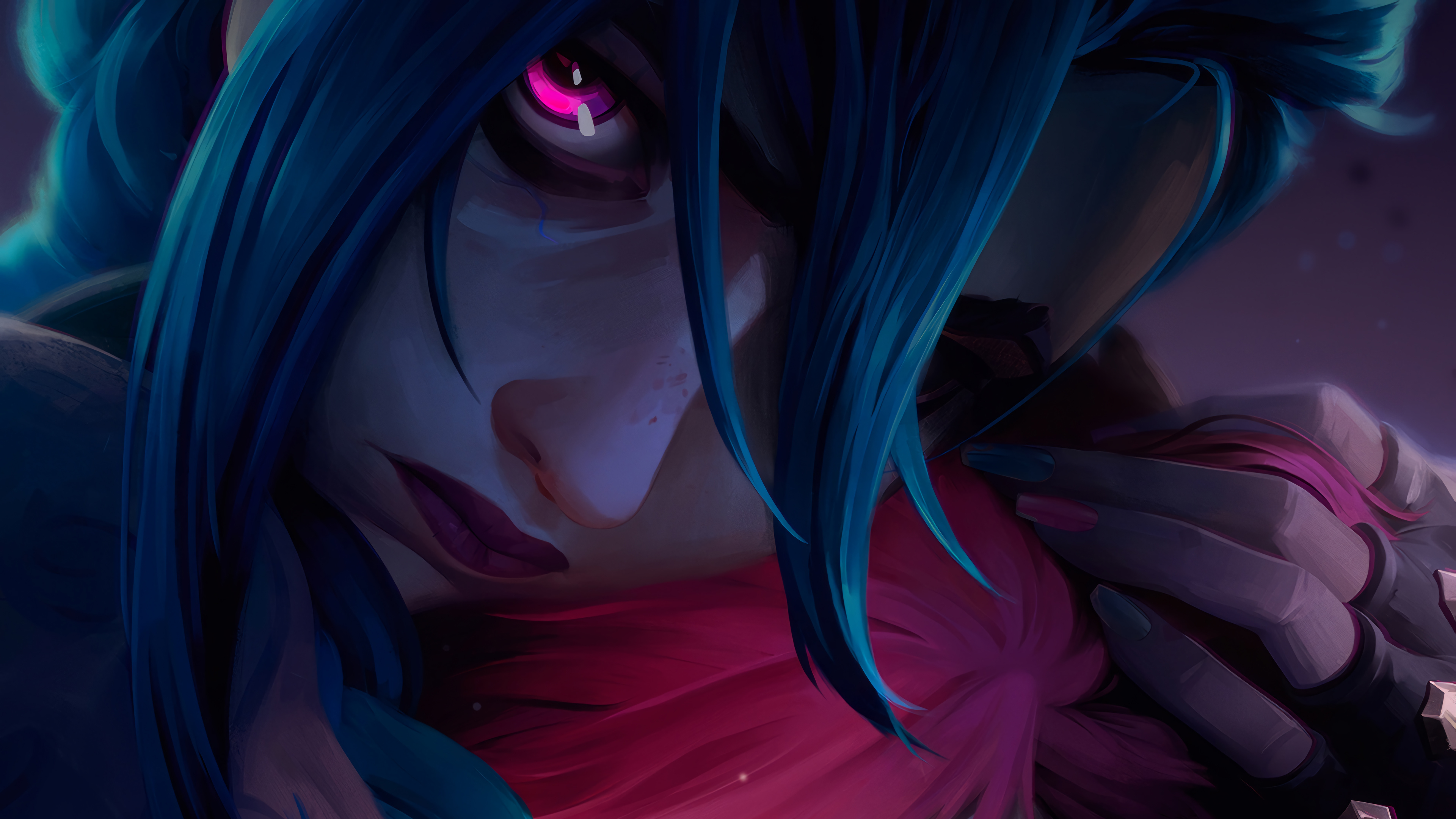 Arcane Season 2 Jinx - 4K Ultra HD Wallpaper