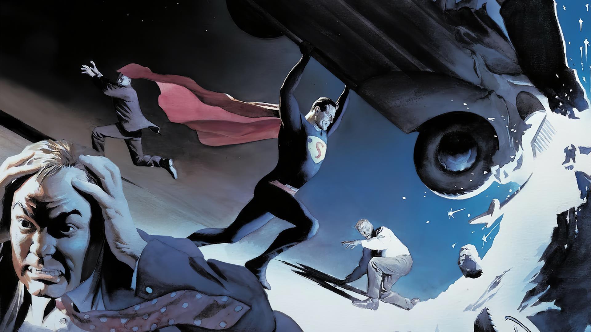 Download Action Comics DC Comics Alex Ross Superman HD Wallpaper