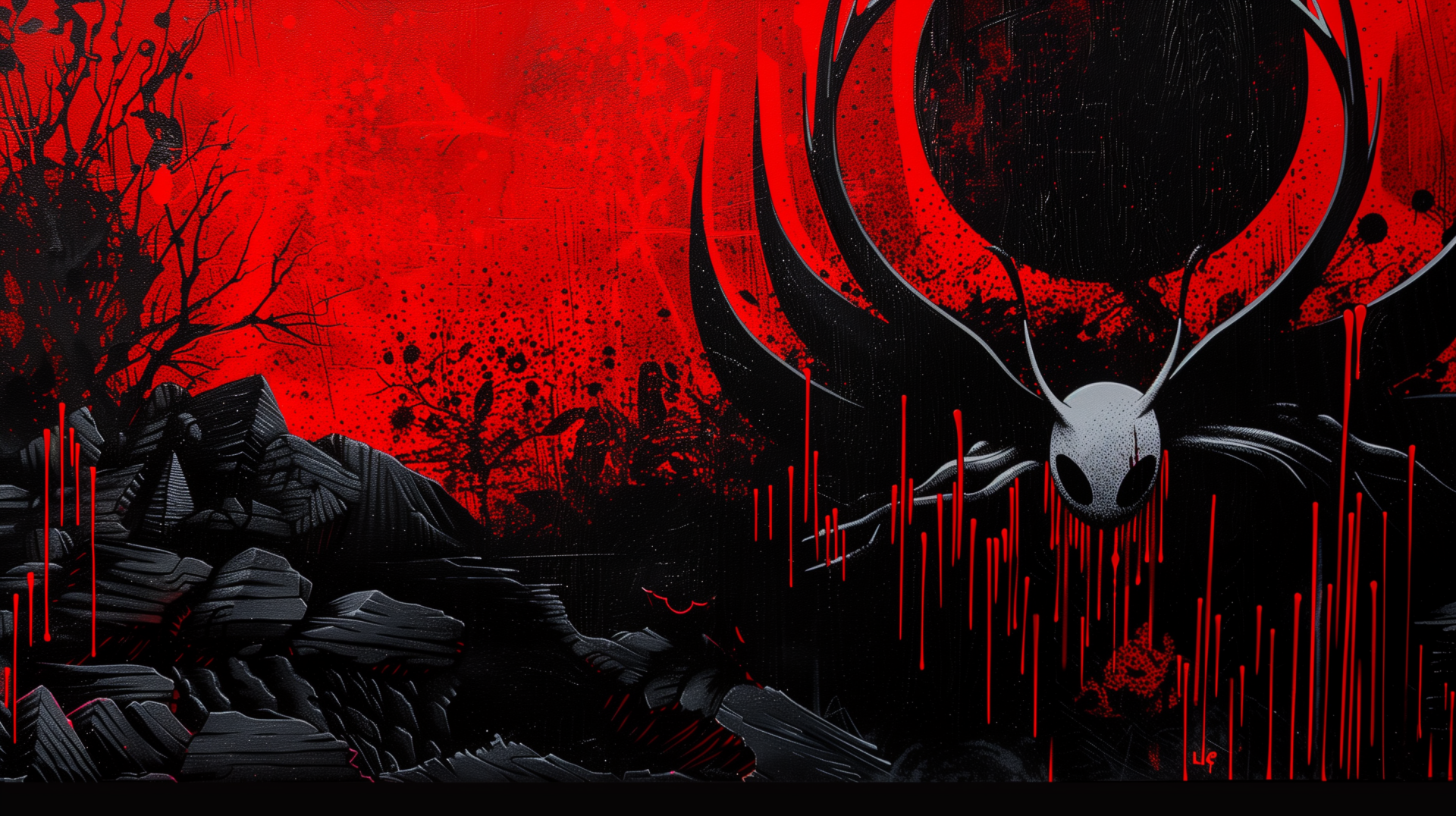 Explore the Abyss: Hollow Knight Dark Edition by patrika