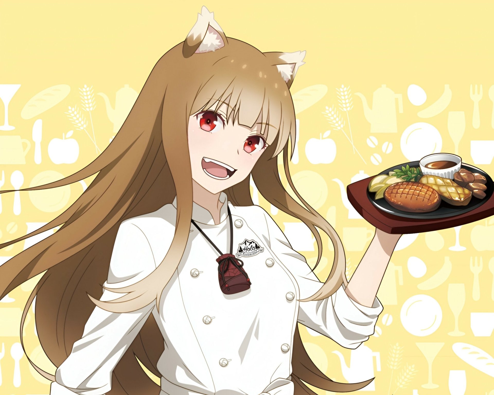 Download Anime Spice And Wolf Holo (Spice & Wolf) HD Wallpaper ...