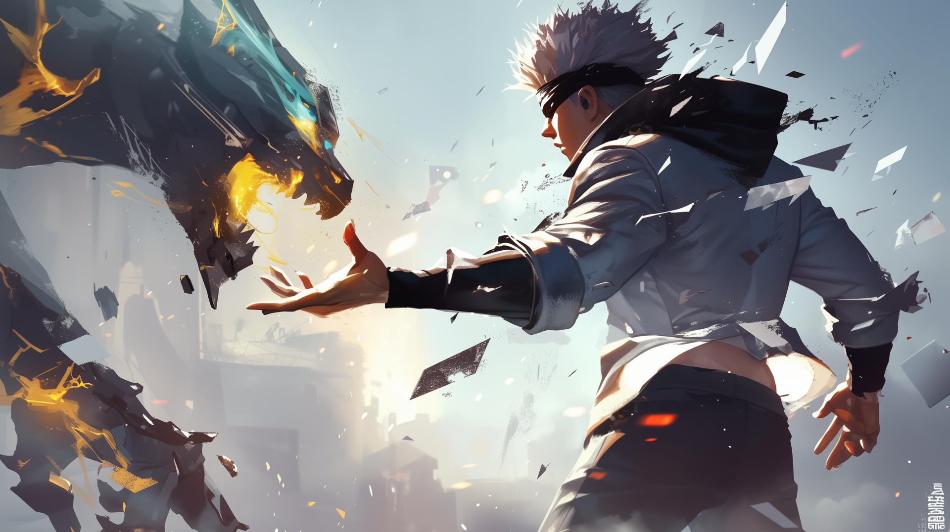 Jujutsu Kaisen Satoru Gojo HD Wallpaper by patrika | 2912x1632 ...