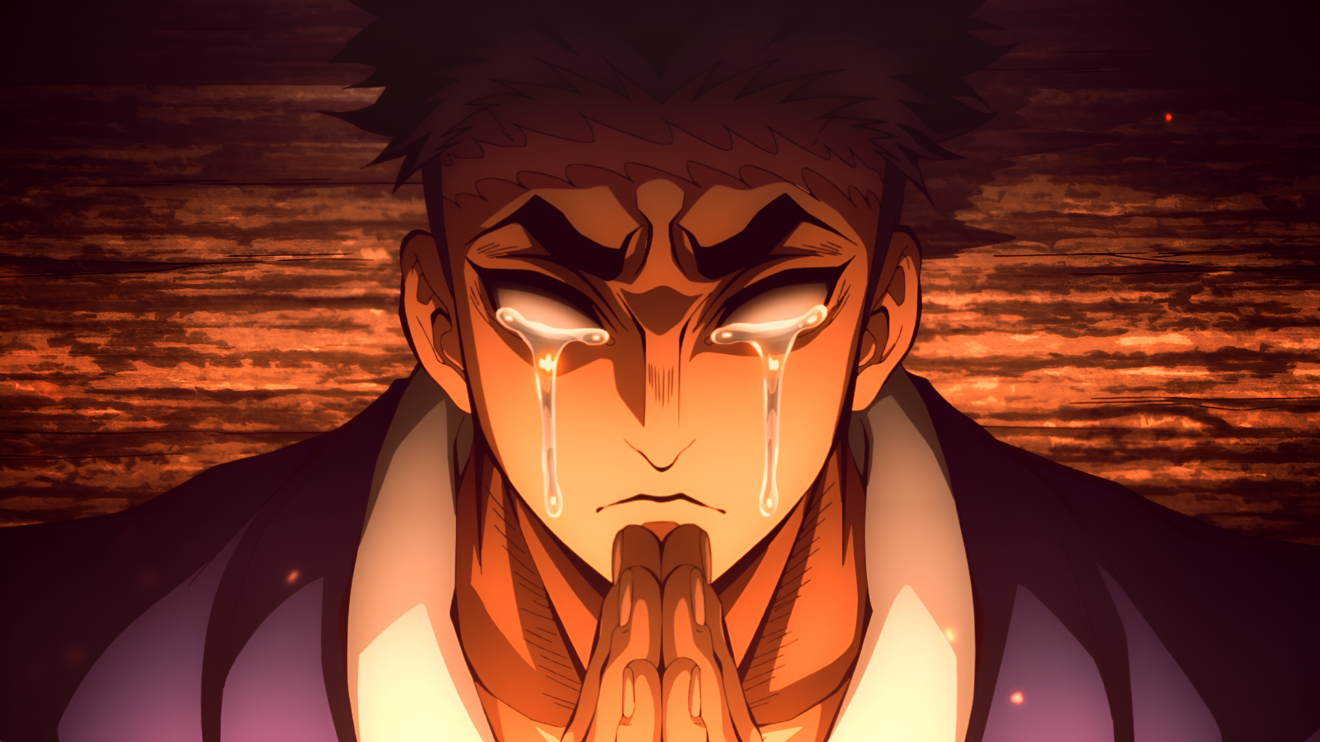 Gyomei Himejima 4K Ultra HD - Demon Slayer’s Silent Stone Pillar Wallpaper