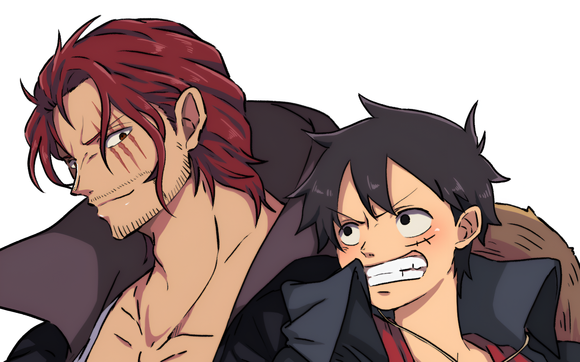 Download Anime One Piece Shanks (One Piece) Monkey D. Luffy HD ...