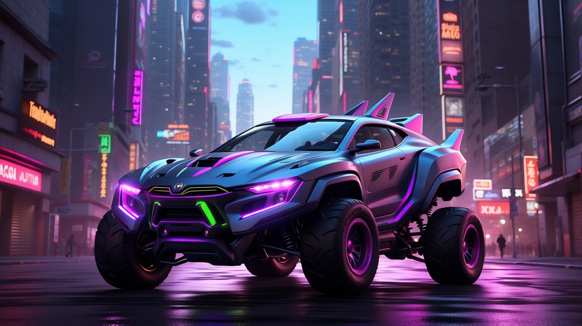 Insane Purple SuperCar Wallpaper for desktop by INFER | 3500x1960 ...