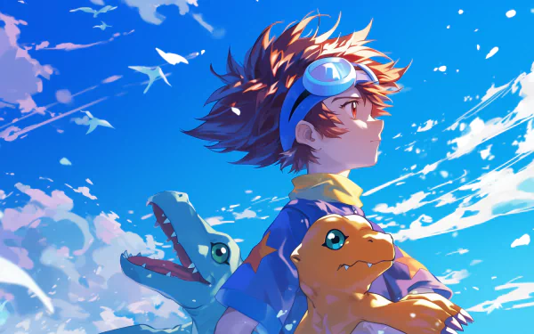 Epic Digimon Battle: HD Anime Wallpaper
