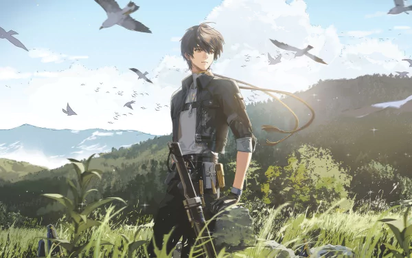 Wuthering Waves: Carlotta's Radiant HD Fantasy Wallpaper by DeathToTotoro