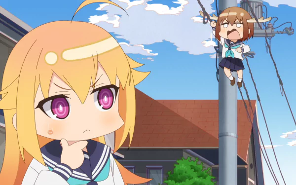 Download Anime My Deer Friend Nokotan Noko Shikanoko HD Wallpaper