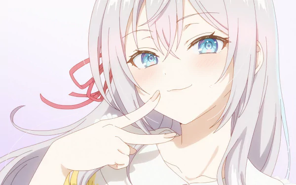 Alya's Silent Feelings: Alisa Kujou HD Anime Wallpaper