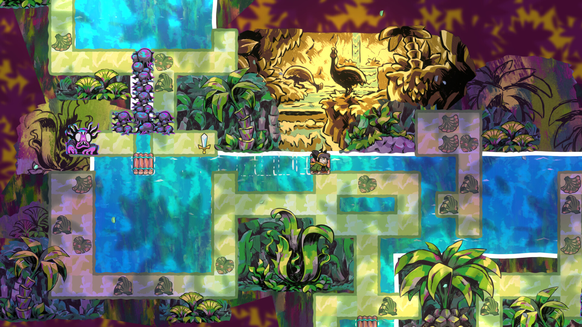 Arranger: A Role-Puzzling Adventure HD Wallpaper