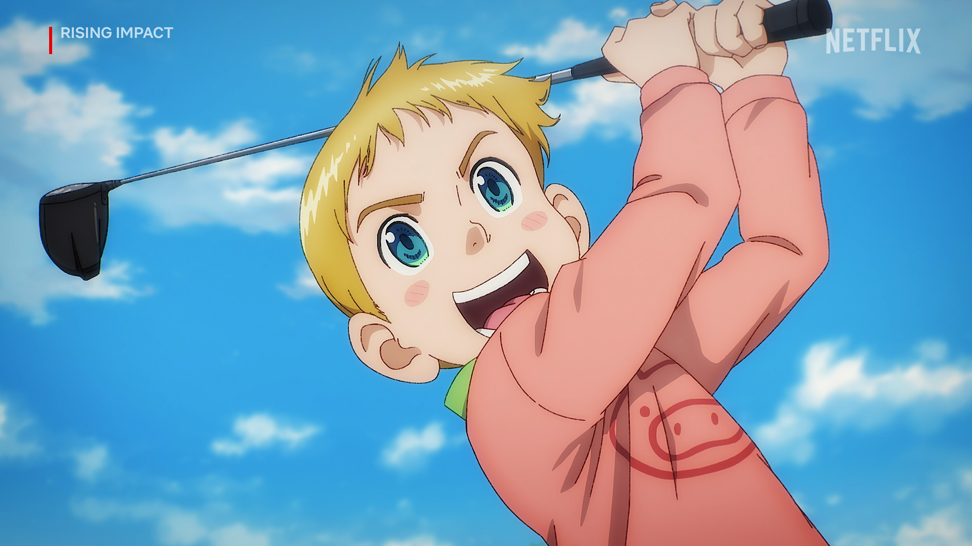 Anime Rising Impact: Stunning HD Wallpaper