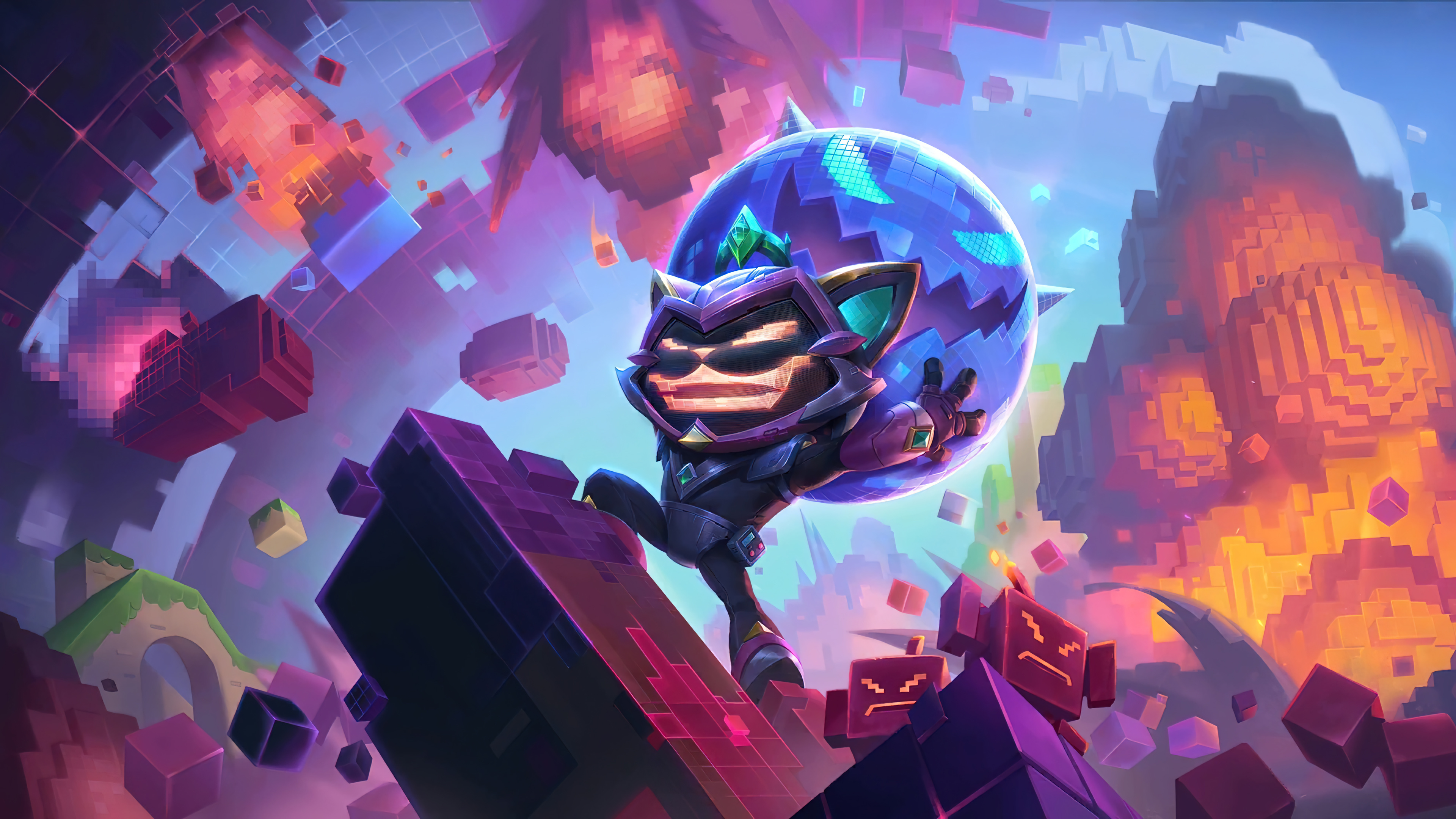 Ziggs 4K Ultra HD Wallpaper from League of Legends & Legends of Runeterra