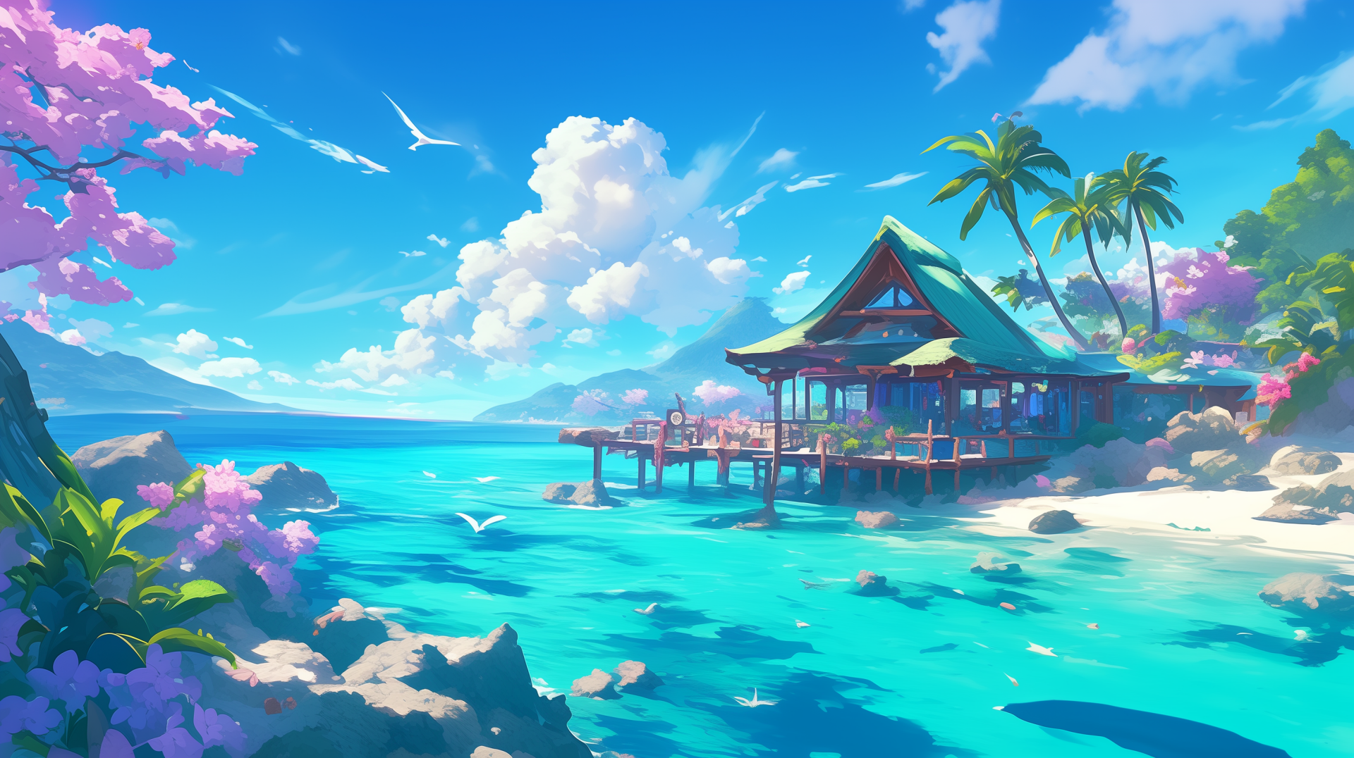 Island Paradise - Desktop Wallpapers, Phone Wallpaper, PFP, Gifs, and More!