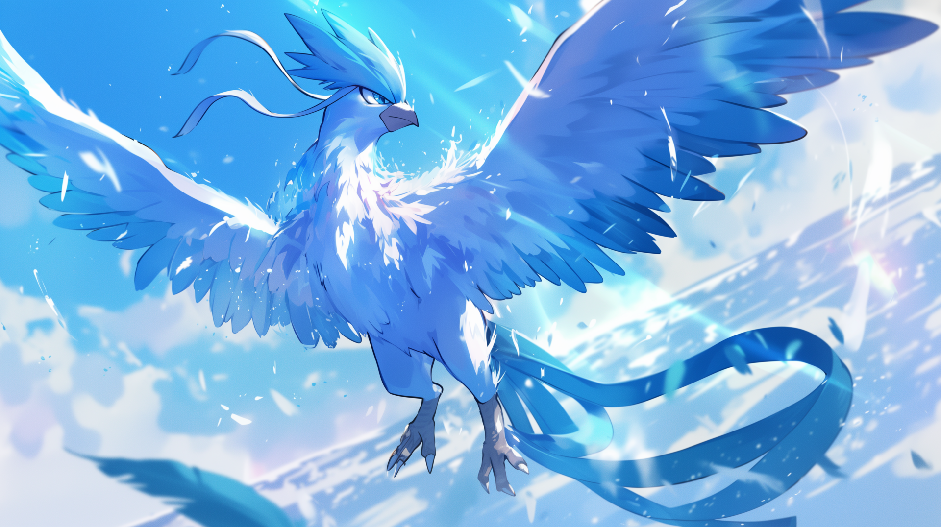Stunning Articuno HD Wallpaper - Legendary Pokémon in Art by patrika