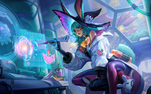 Aurora from League of Legends - Stunning 8K Ultra HD Wallpaper