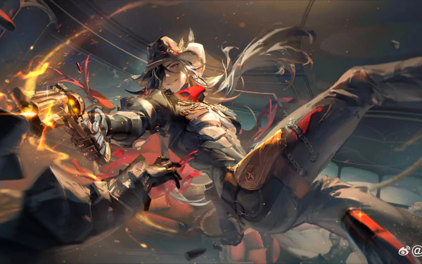 Silver Cowboy Showdown: Honkai Star Rail 4K Ultra HD Boothill Duel