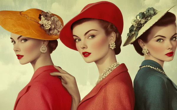 [10+] Vintage Fashion Wallpapers