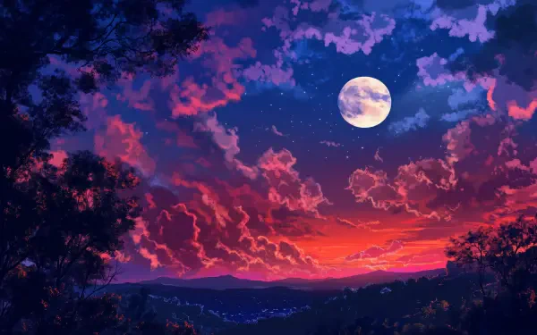 Moonlit Sky Wallpapers