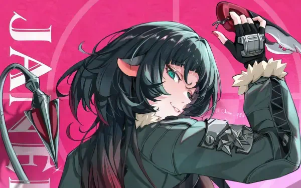 Stunning 4K Ultra HD Wallpaper of Jane Doe from Zenless Zone Zero by Kiko.L