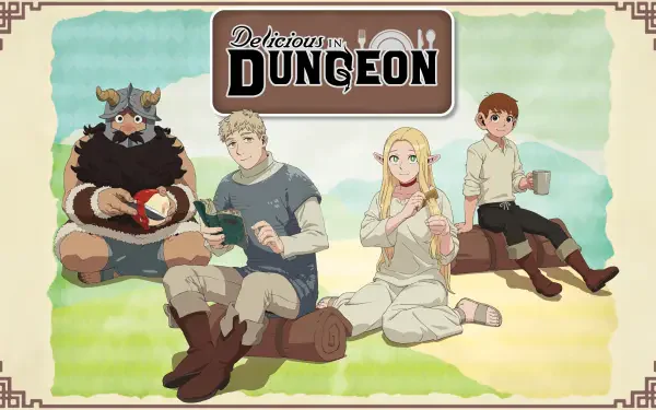 Delicious in Dungeon 4K HD Wallpaper Manga by PaulAbstract