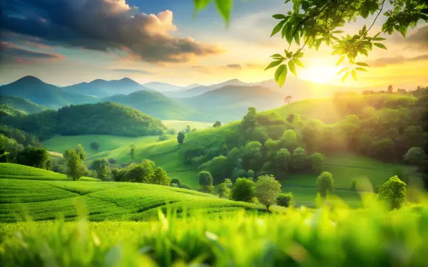 Green Landscape 4k Wallpapers