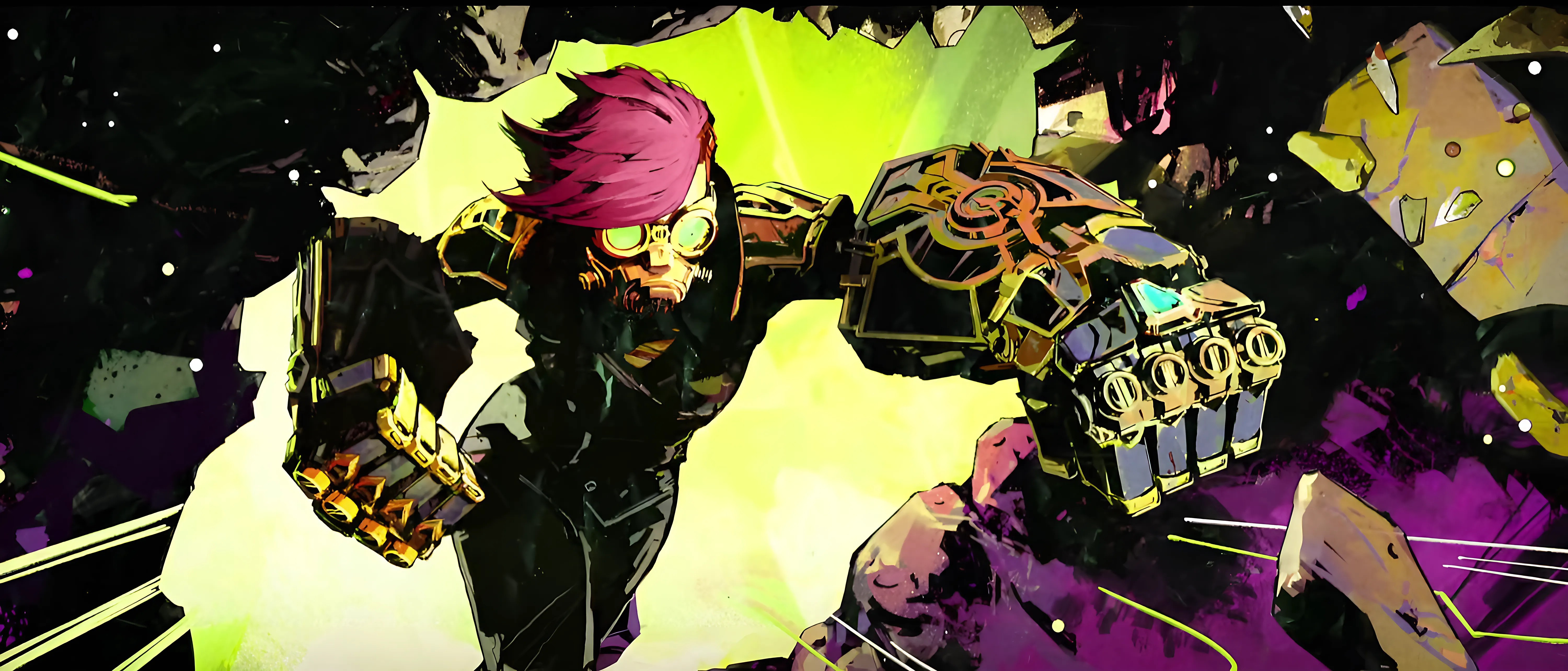 VI from Arcane: Season 2 - Stunning 4K Ultra HD Wallpaper