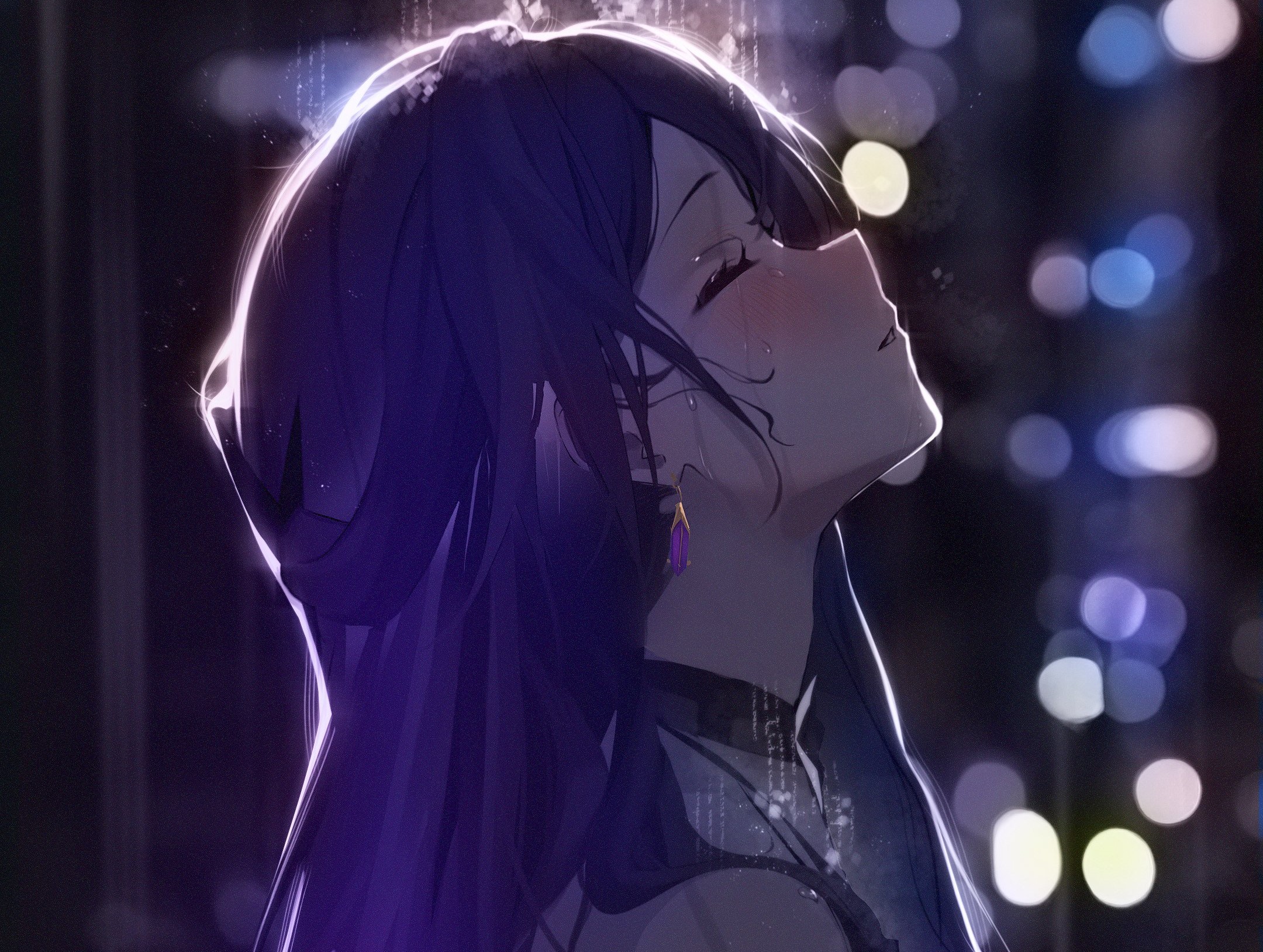 Stunning HD Wallpaper of Acheron in Honkai: Star Rail by Shaoviie