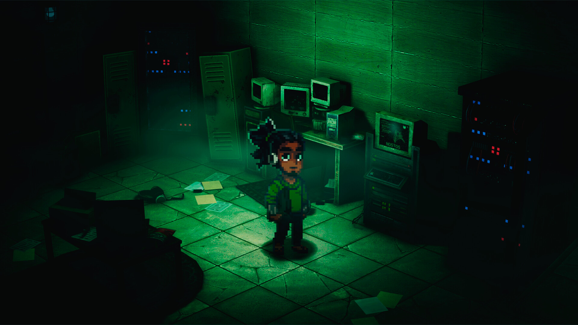 Enigma of Fear HD Wallpaper: Dive into the Dark Digital Realm