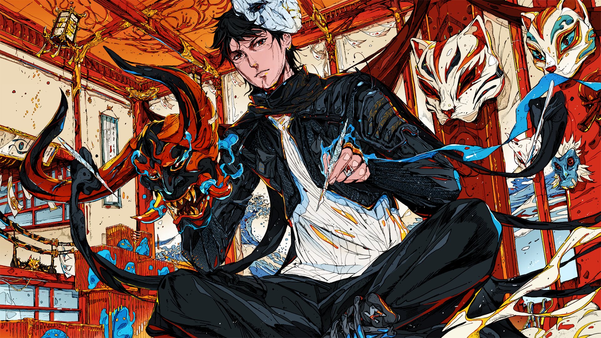 Epic Fortnite HD Wallpaper: Anime-Inspired Battle Vibes