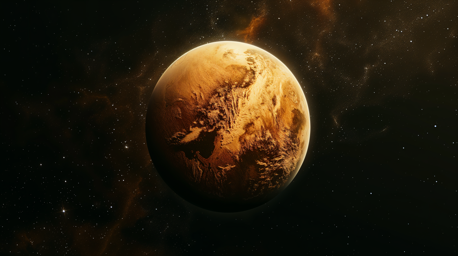 Stunning Planet Discovery: 4K Ultra HD Wallpaper from Space by robokoboto