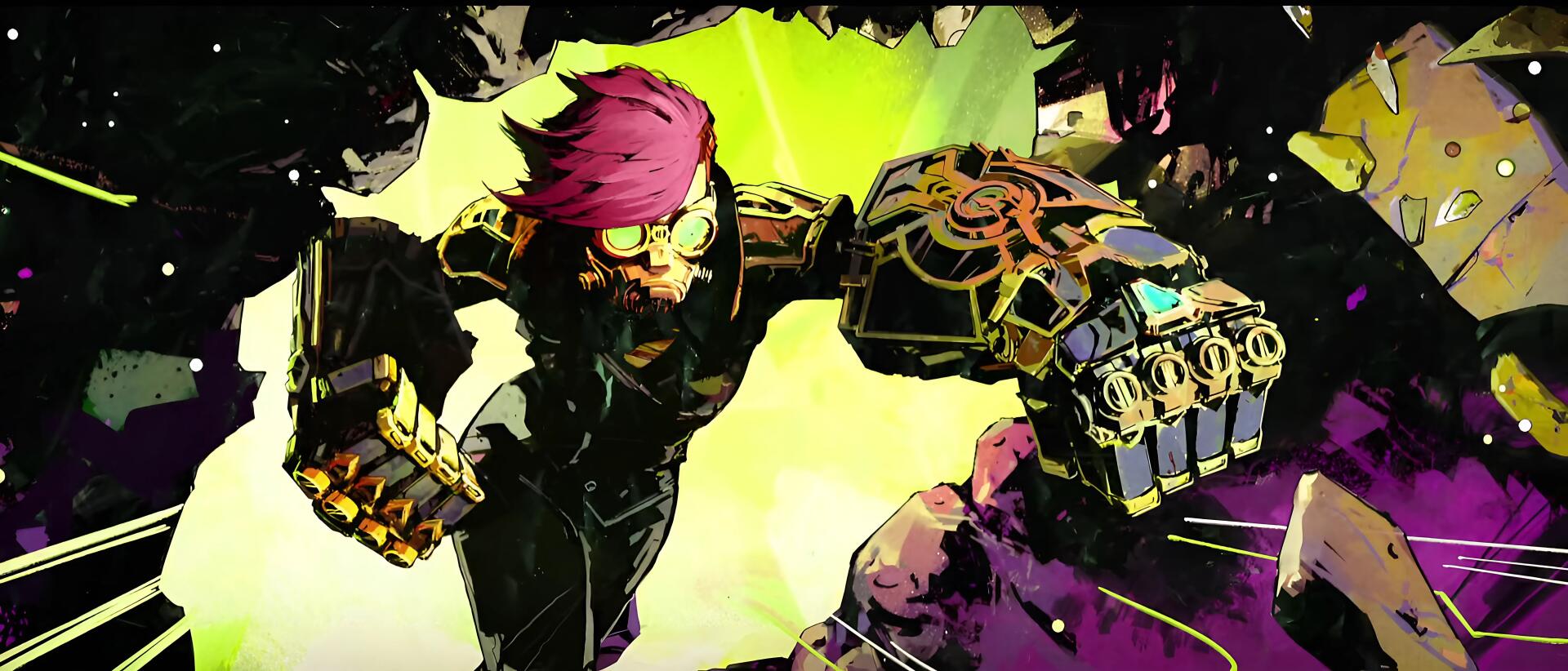 VI from Arcane: Season 2 - Stunning 4K Ultra HD Wallpaper