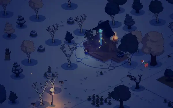 Everholm HD Wallpaper: A Vibrant Video Game Landscape