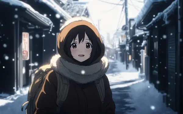 [30+] Winter Anime 4k Wallpapers