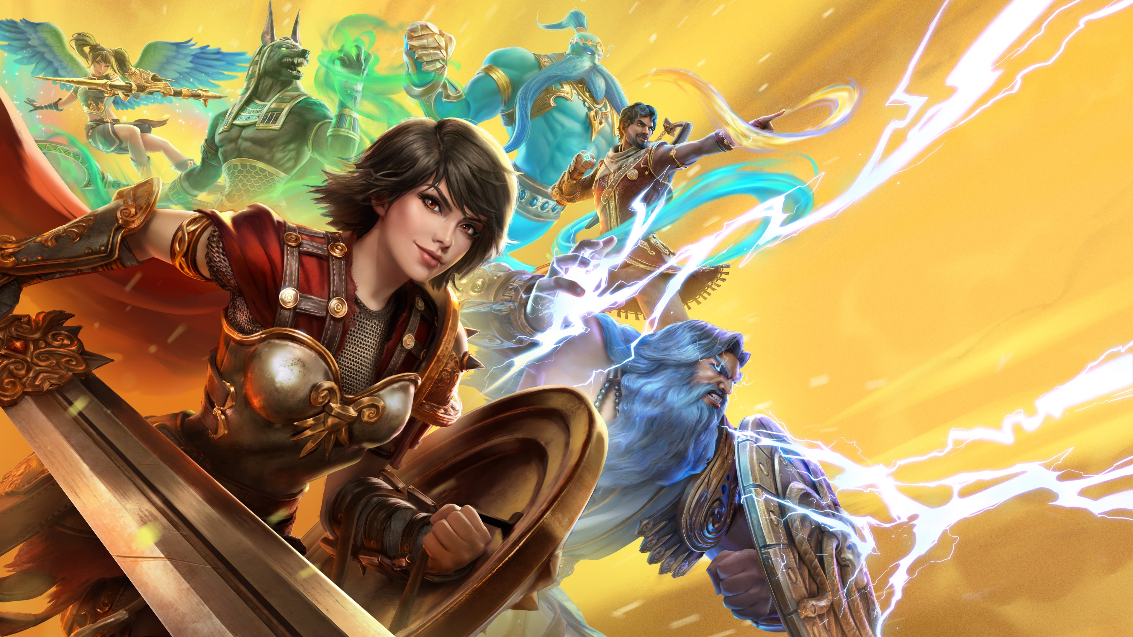 Smite 2: Epic 4K Ultra HD Wallpaper Adventure