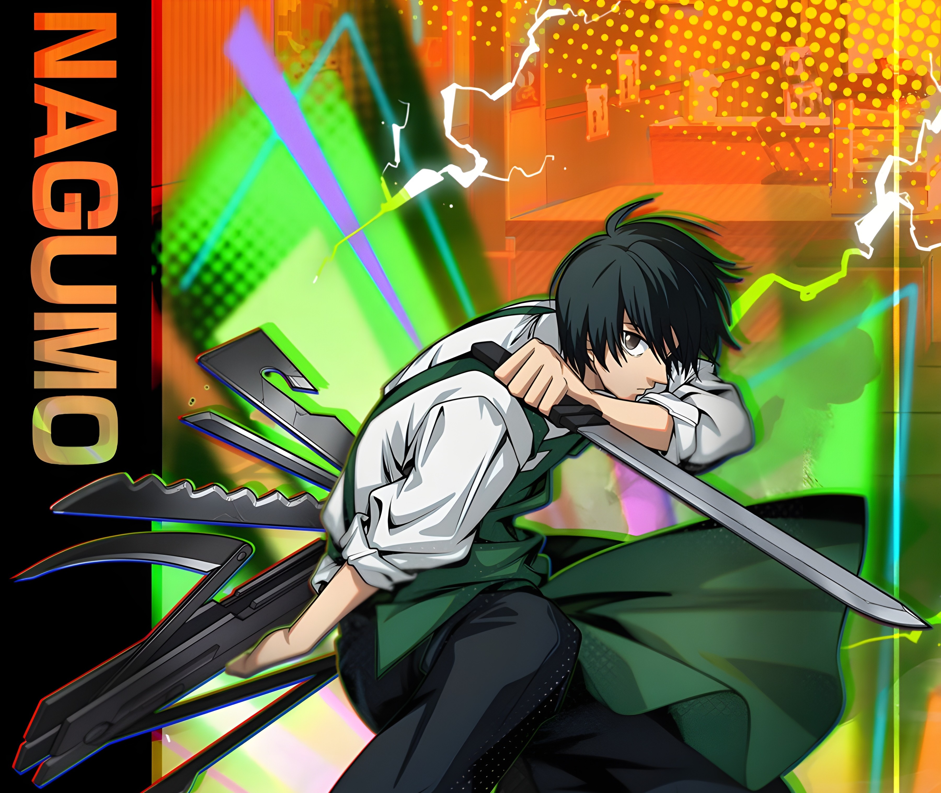 Download Anime Sakamoto Days Yoichi Nagumo HD Wallpaper