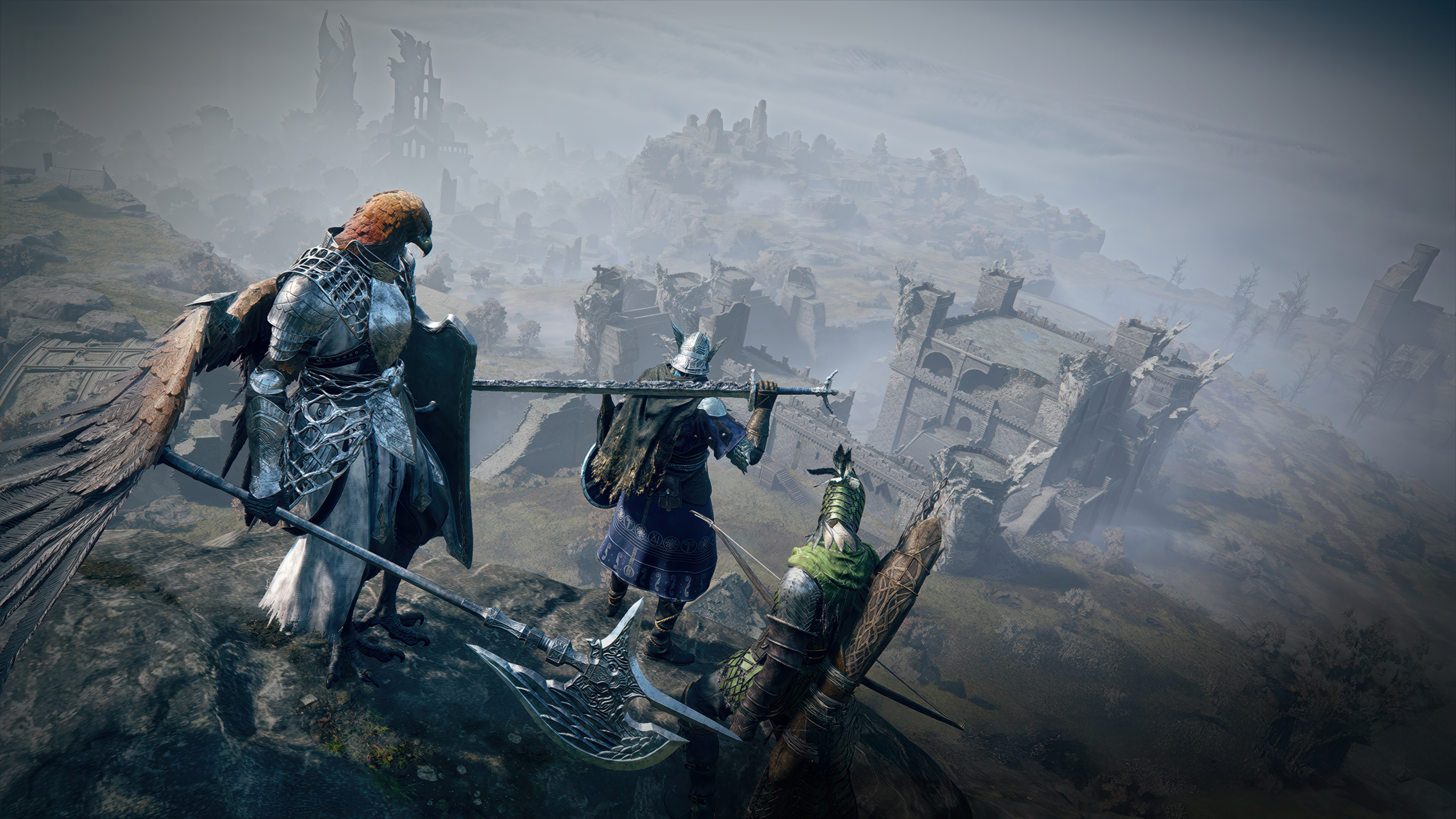 Elden Ring Nightreign Warrior 4K Ultra HD Wallpaper