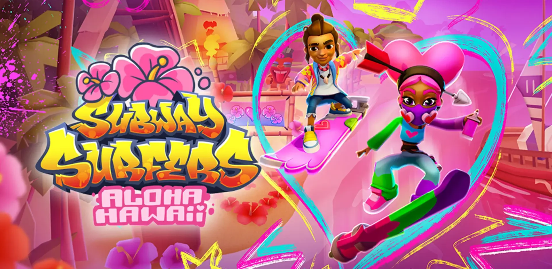 Subway Surfers Aloha Hawaii HD Wallpaper
