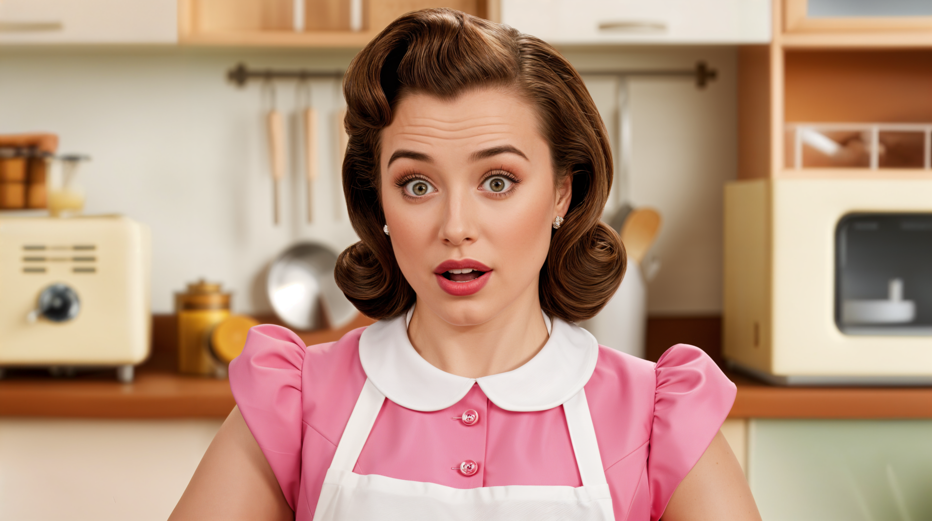 Surprised Expression in 4K Ultra HD Wallpaper by QuantumCurator