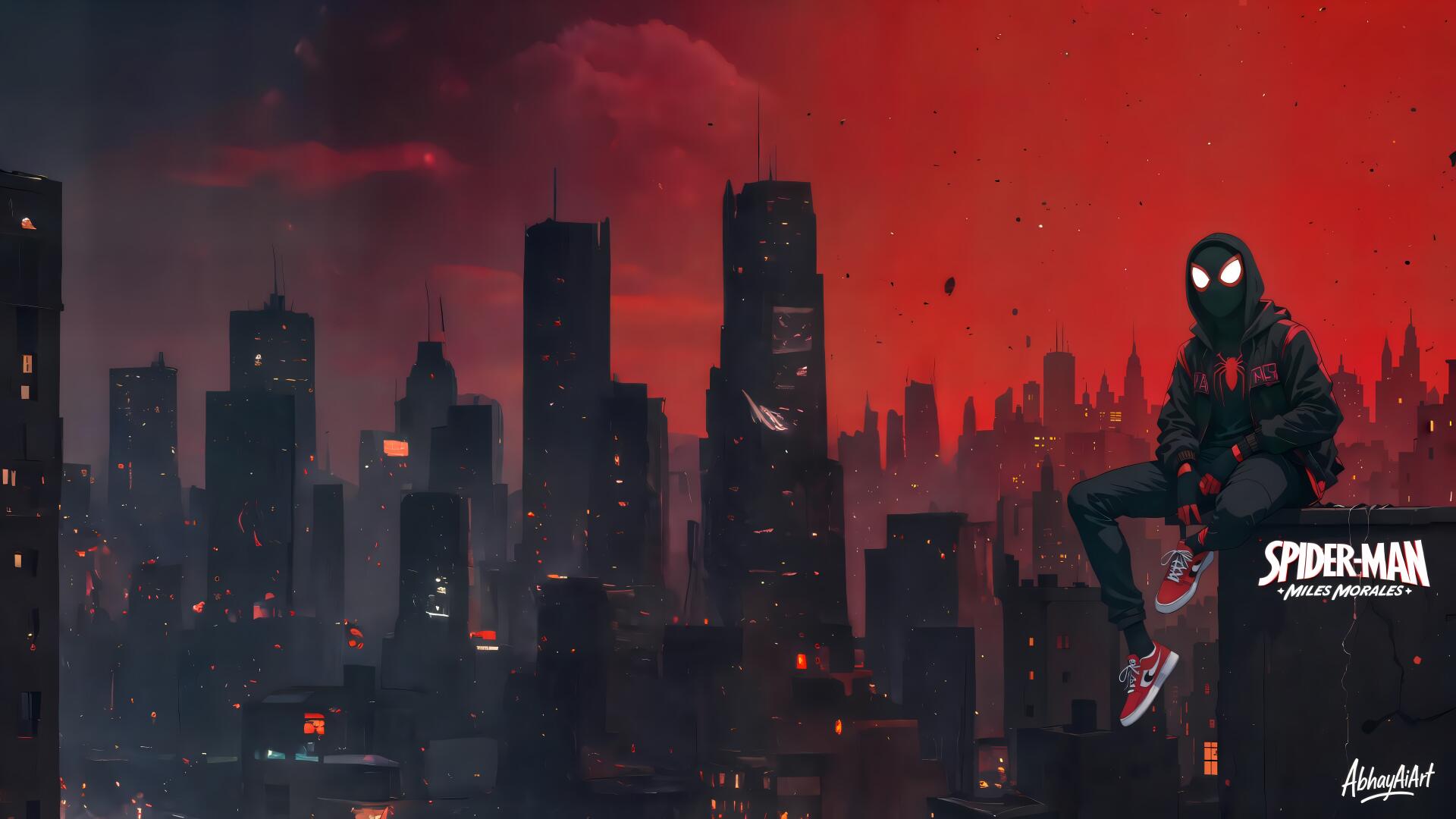 Spiderman by AbhayAiArt