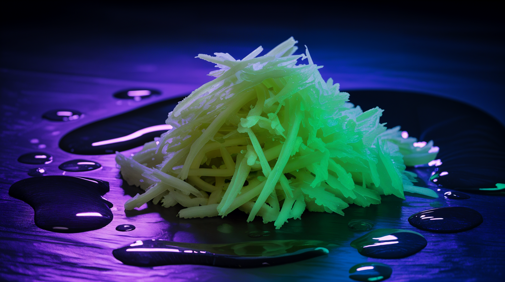 4K Ultra HD Ginger Shreds Wallpaper with Vibrant Lighting by QuantumCurator