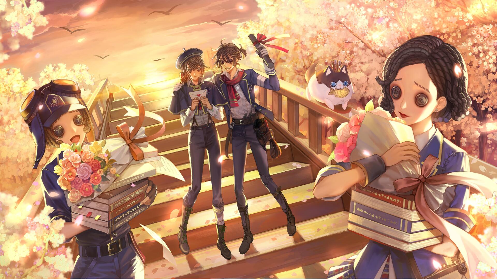 Identity V 4K Ultra HD Wallpaper – Enchanted Sunset Scene