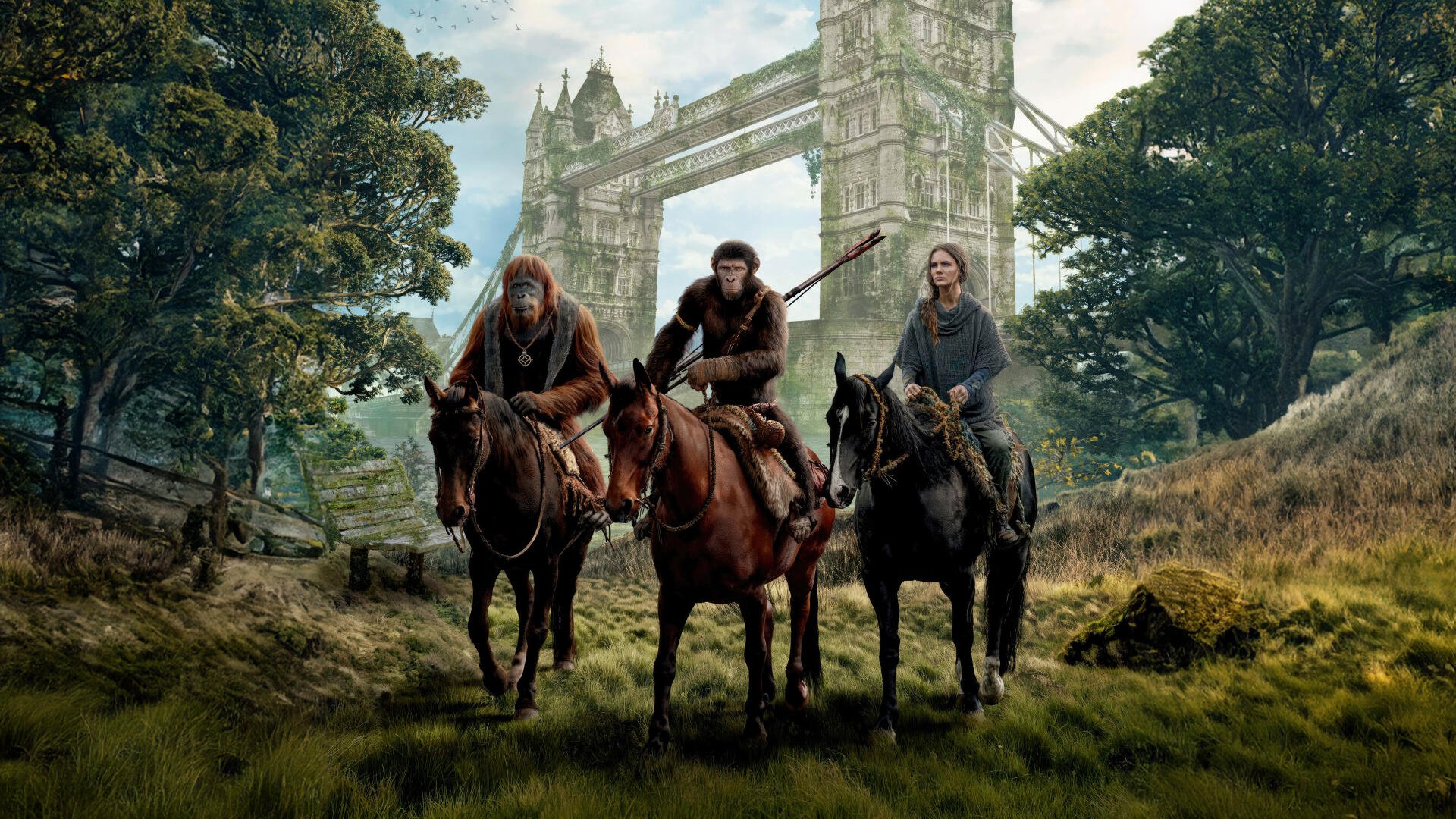 Kingdom of the Planet of the Apes - Stunning 4K Ultra HD Wallpaper