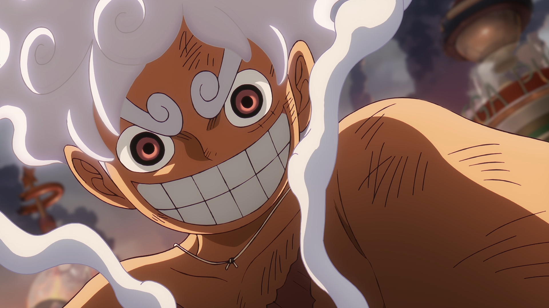 Gear 5 Luffy — Boundless Smile HD One Piece Wallpaper | 1920x1080 ...