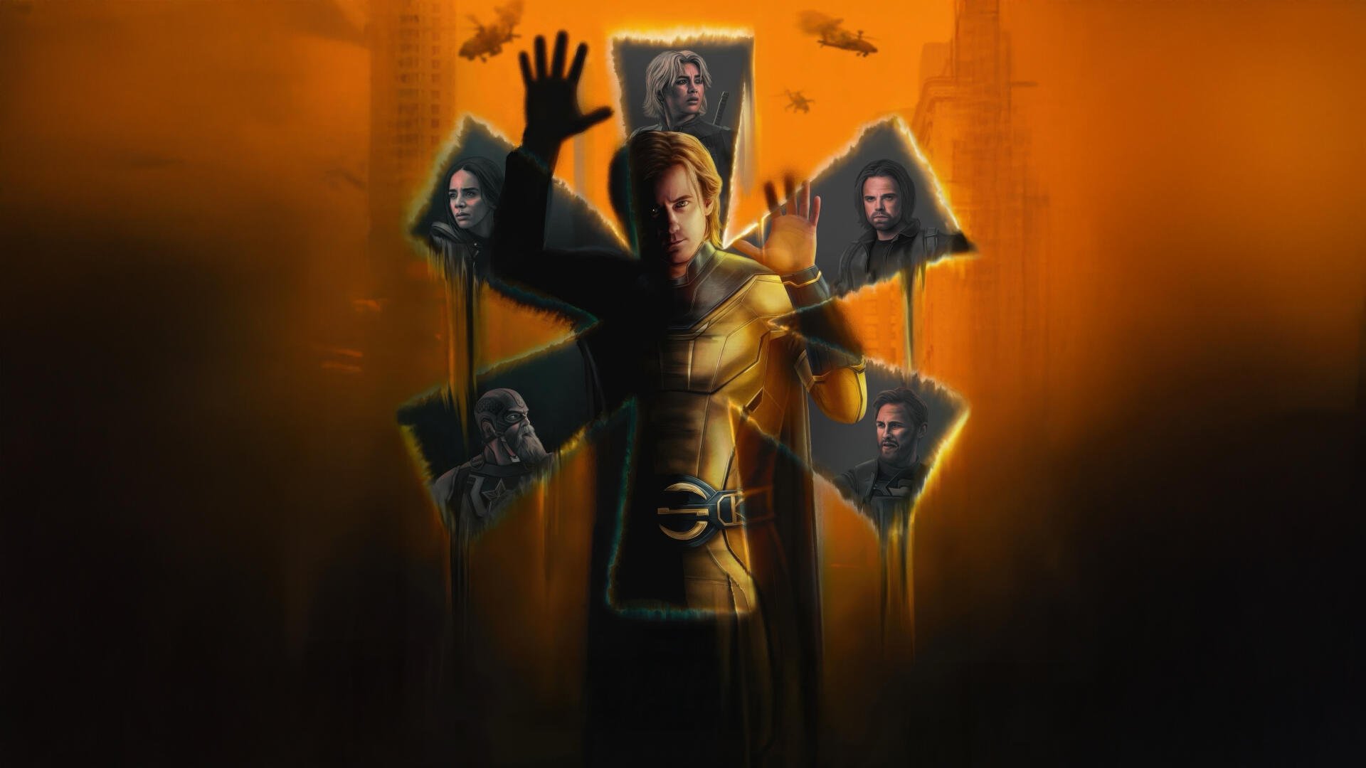 Thunderbolts (2025) — 4K Ultra HD: Shadow Operatives Wallpaper