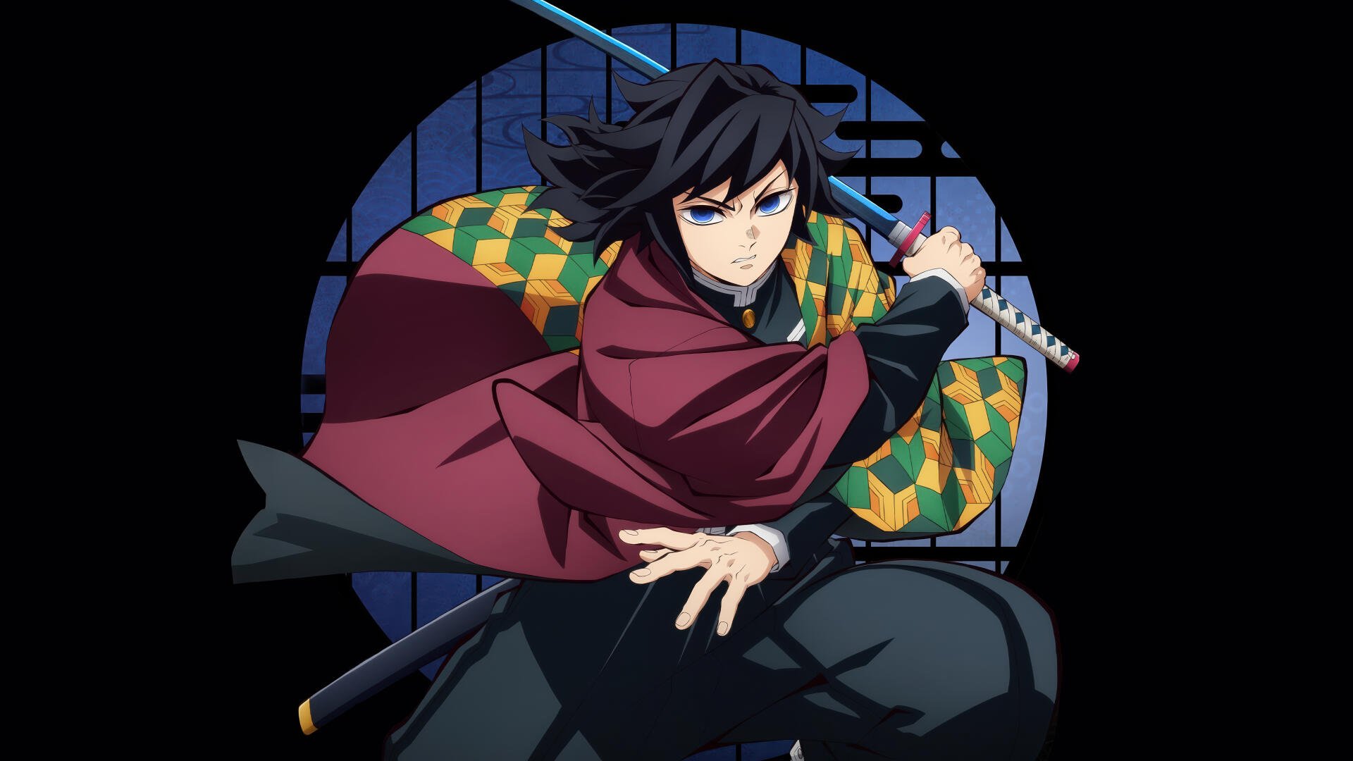 Giyu's Resolve — Demon Slayer: Kimetsu no Yaiba | 4K Ultra HD Wallpaper