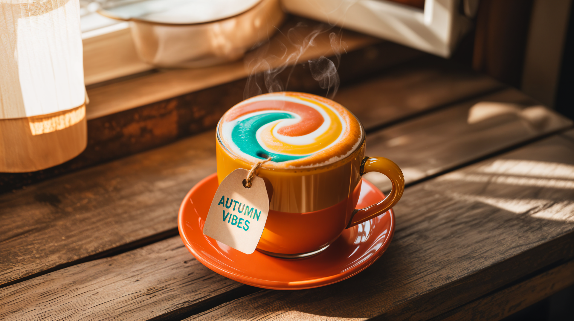 4K Ultra HD Pumpkin Spice Latte — Cozy Autumn Wallpaper by QuantumCurator